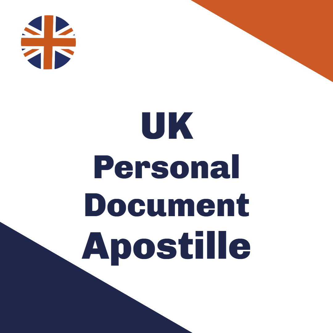 Apostille Service for UK Personal Document with Hague Apostille Services