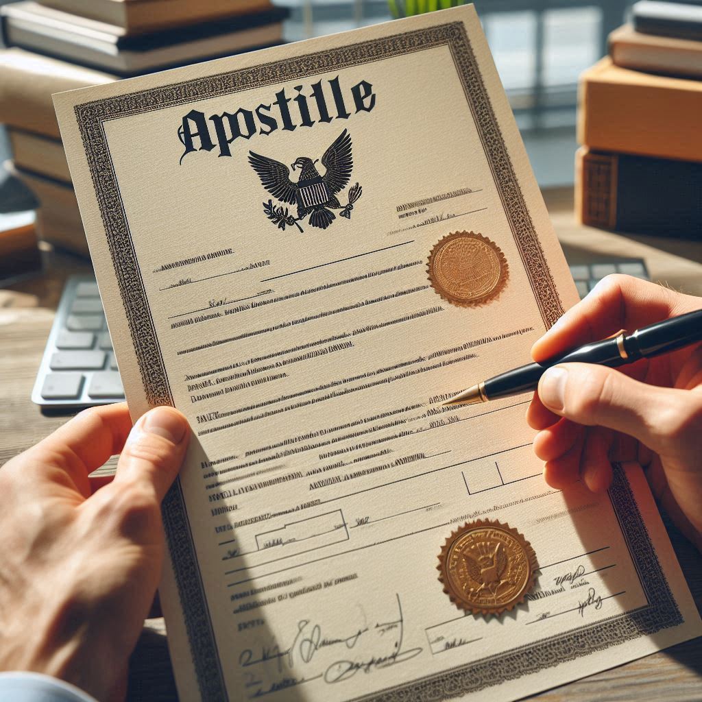 Business license apostille certification issued at once