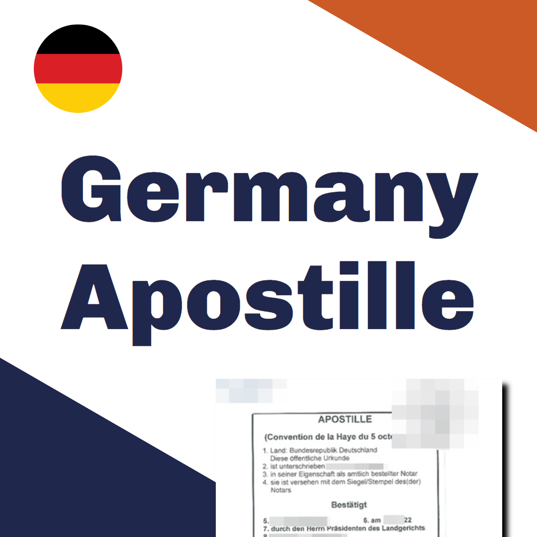 Apostille Service for Germany Documents with Hague Apostille Services