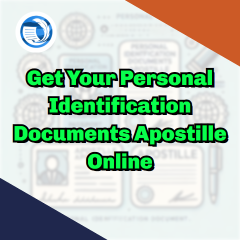 Get Your Personal Identification Documents Apostille Online