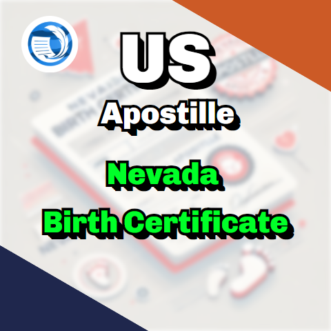 US Nevada Birth Certificate Apostille Online