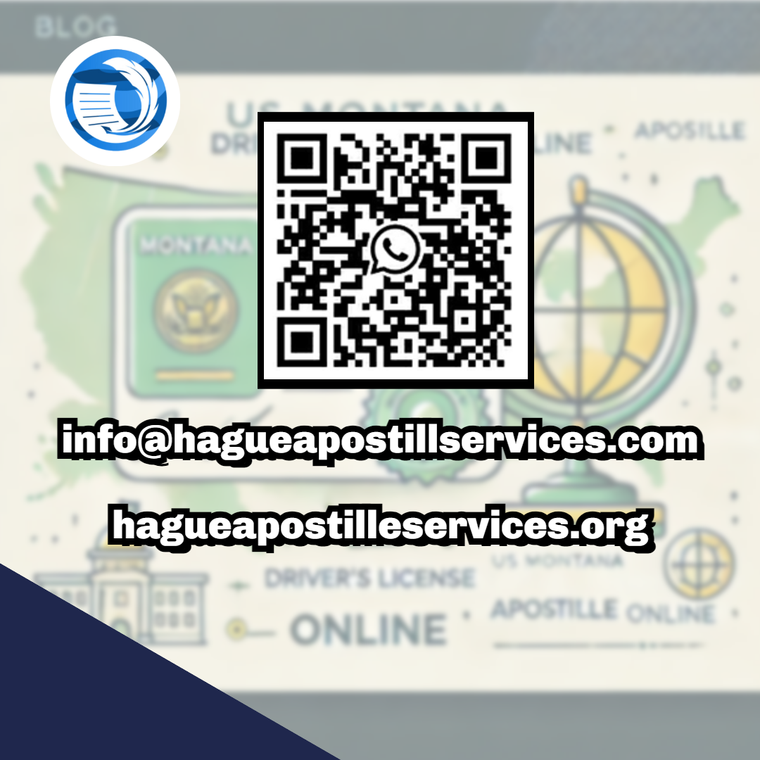 Get Your Montana Driver’s License Apostille Online