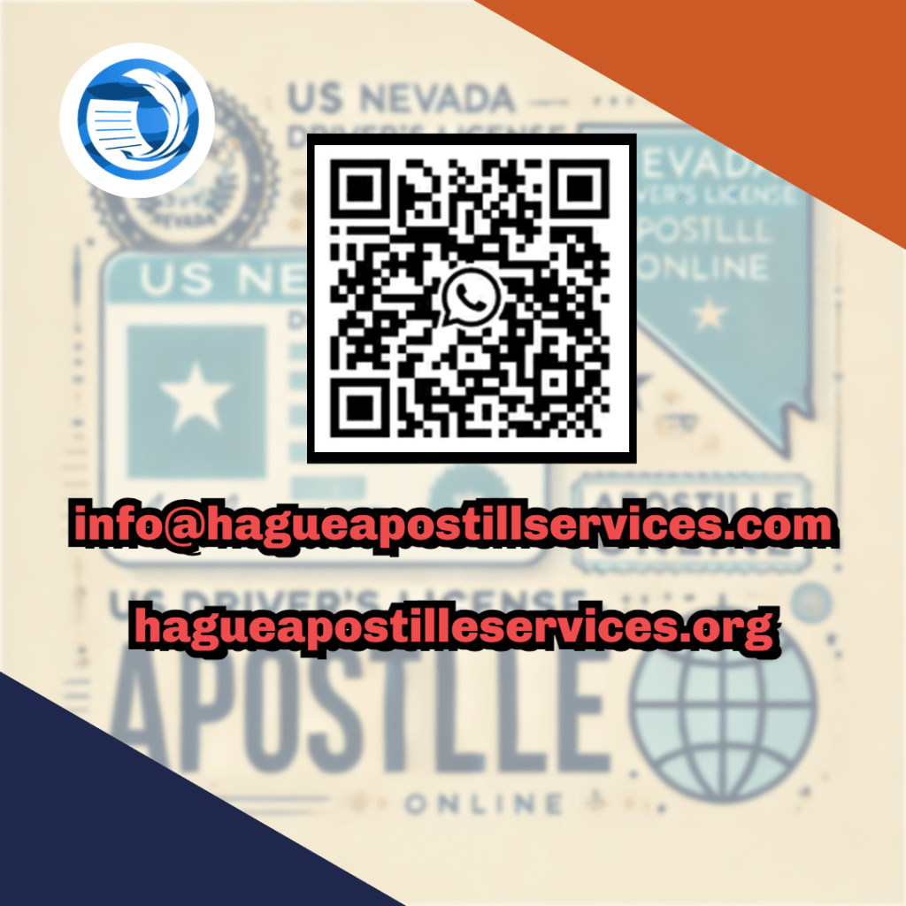 Get Your Nevada Driver’s License Apostille Online