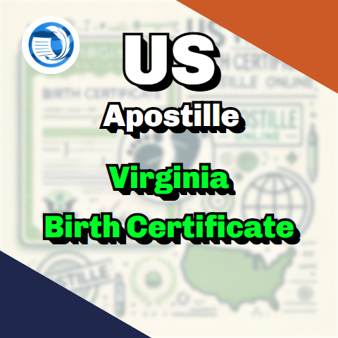 US Virginia Birth Certificate Apostille Online